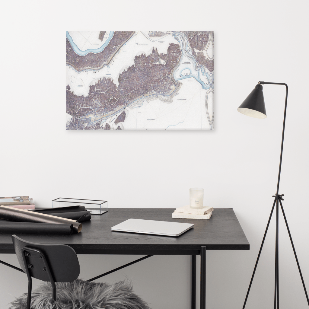 Canvas MapScape: Ward 328 - bah-roo